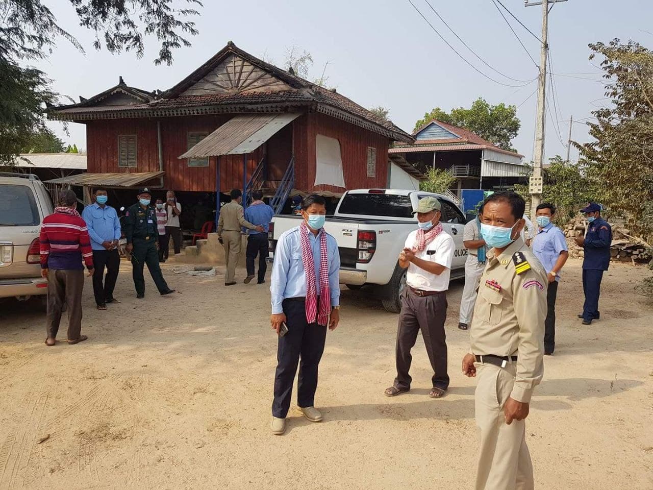 គណៈកម្មការប្រយុទ្ធប្រឆាំងជំងឺកូវីដ-១៩ ស្រុកទ្រាំង បានចុះពិនិត្យ ...